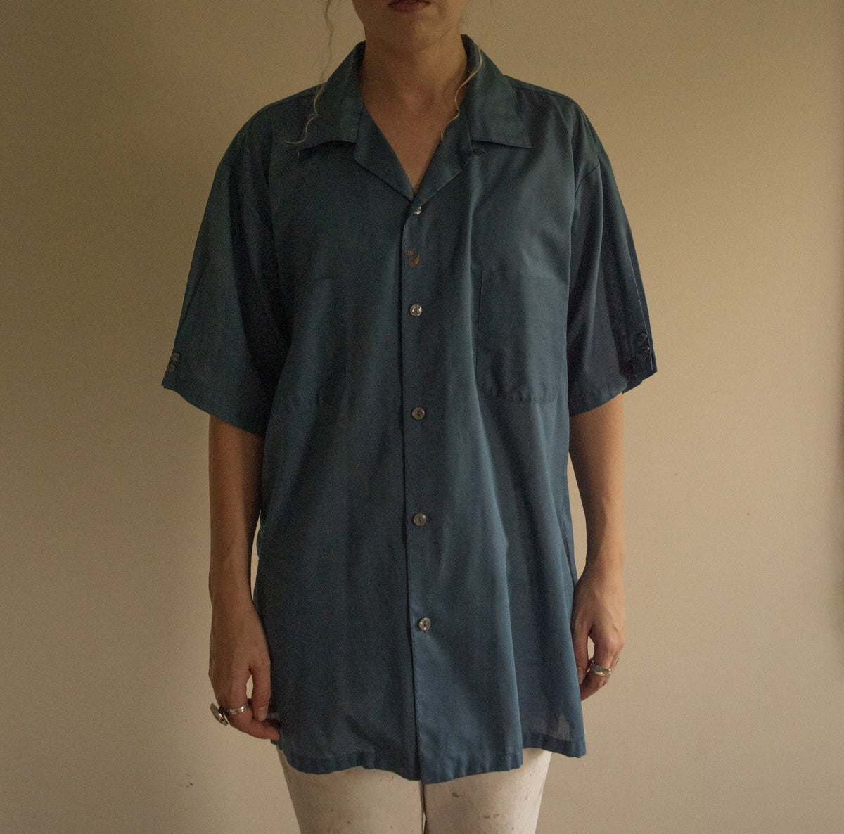 Lightweight Cotton Dacron Poly Shirt | 1970s – Metheny Vintage