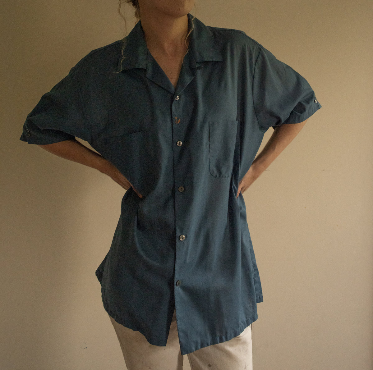 Lightweight Cotton Dacron Poly Shirt | 1970s – Metheny Vintage